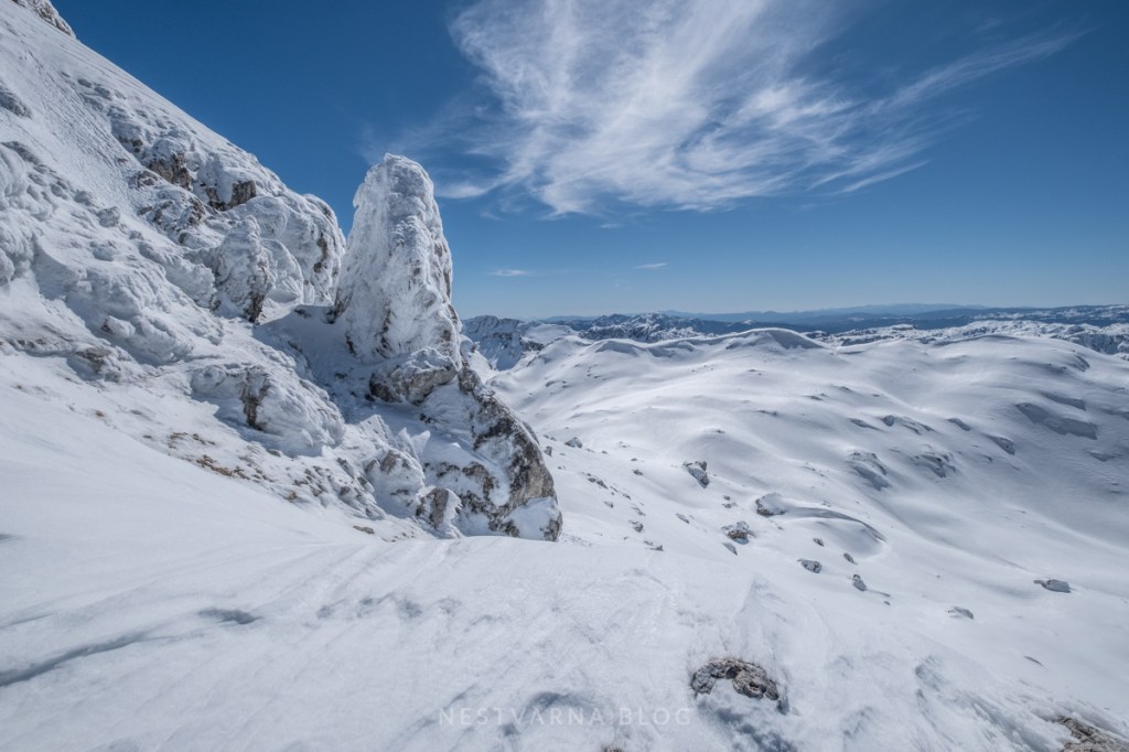 Durmitor. Trojni prevoj. Bandijerna. – NESTVARNA MESTA.